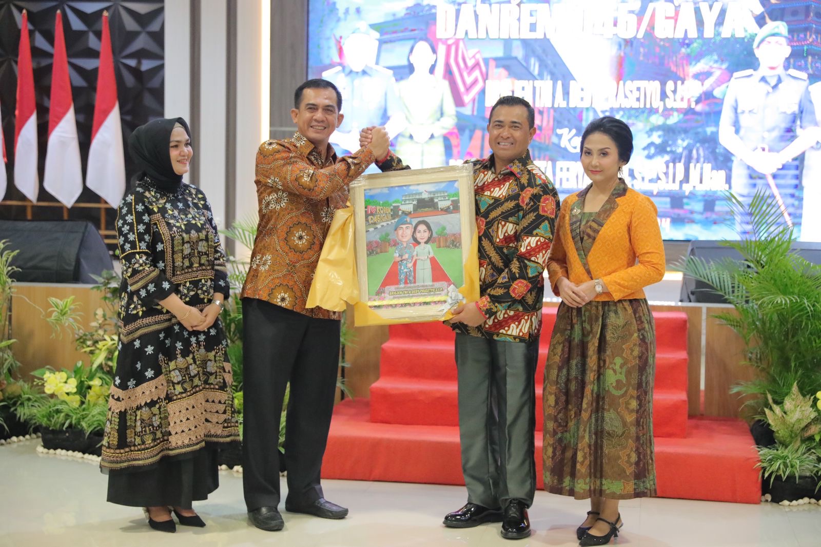 Pisah Sambut Danrem 045 Gaya, Pj Gubernur Safrizal Apresiasi dan Ajak Perkuat Sinergi | Provinsi ...